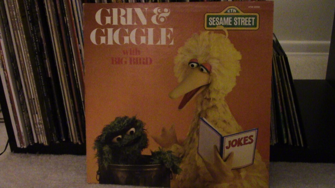 Grin & Giggle With Big Bird Vinyl - Etsy
