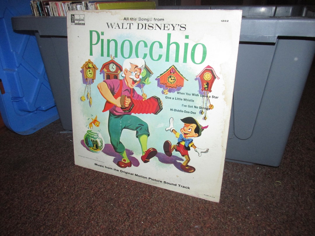Pinocchio Original Score and Songs - Etsy