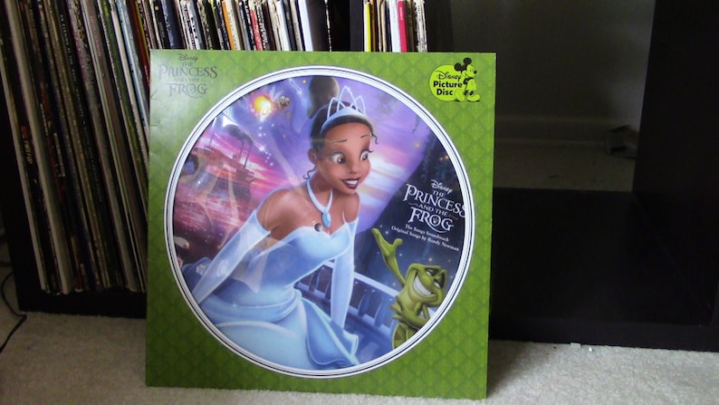Princess and Frog Soundtrack; Vinyl Picture Disc - Etsy