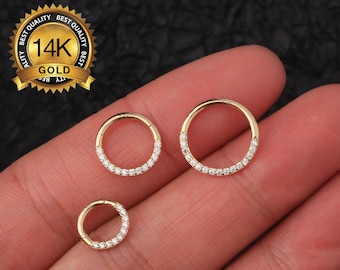 Gold Cartilage Earring - Etsy