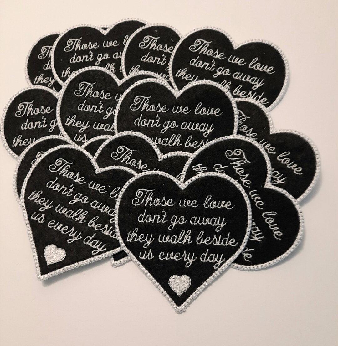 Embroidered Memory Patch, This is a Shirt Patch, Memory Patch for Bears ...