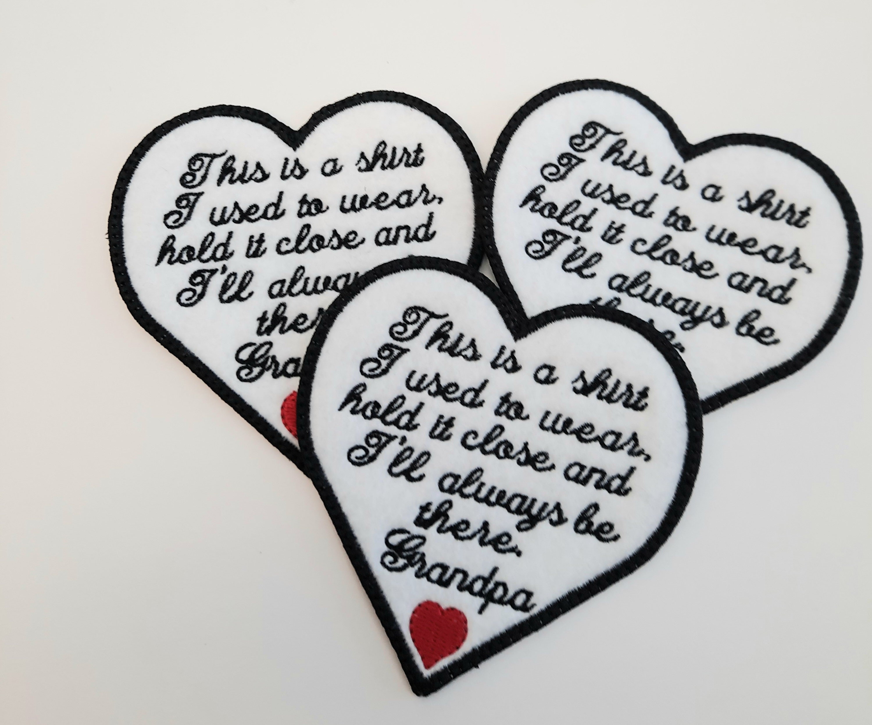 Dad Memory Patch This is a Shirt Patch Memory Patch for - Etsy