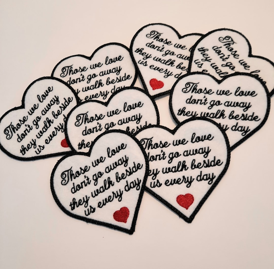 Embroidered Memory Patch, Memory Patch for Bears, This is a Shirt ...