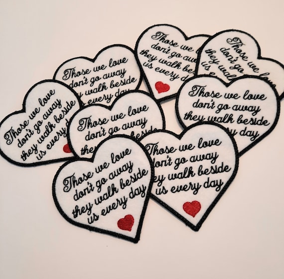 Embroidered Memory Patch Memory Patch for Bears This is a - Etsy