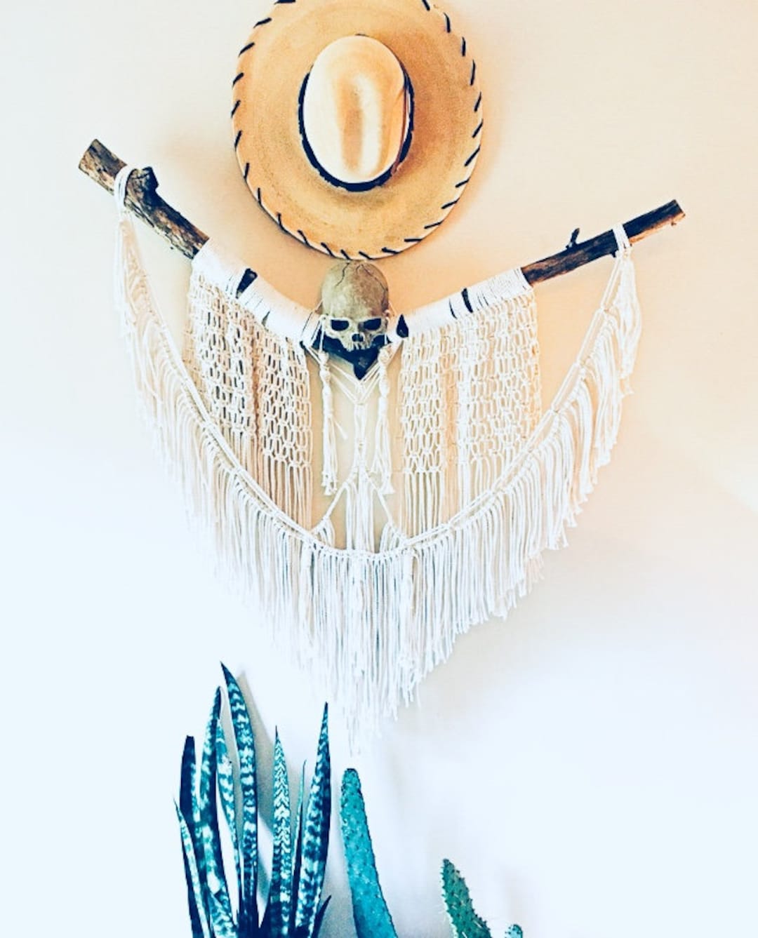 Skull Macrame - Etsy