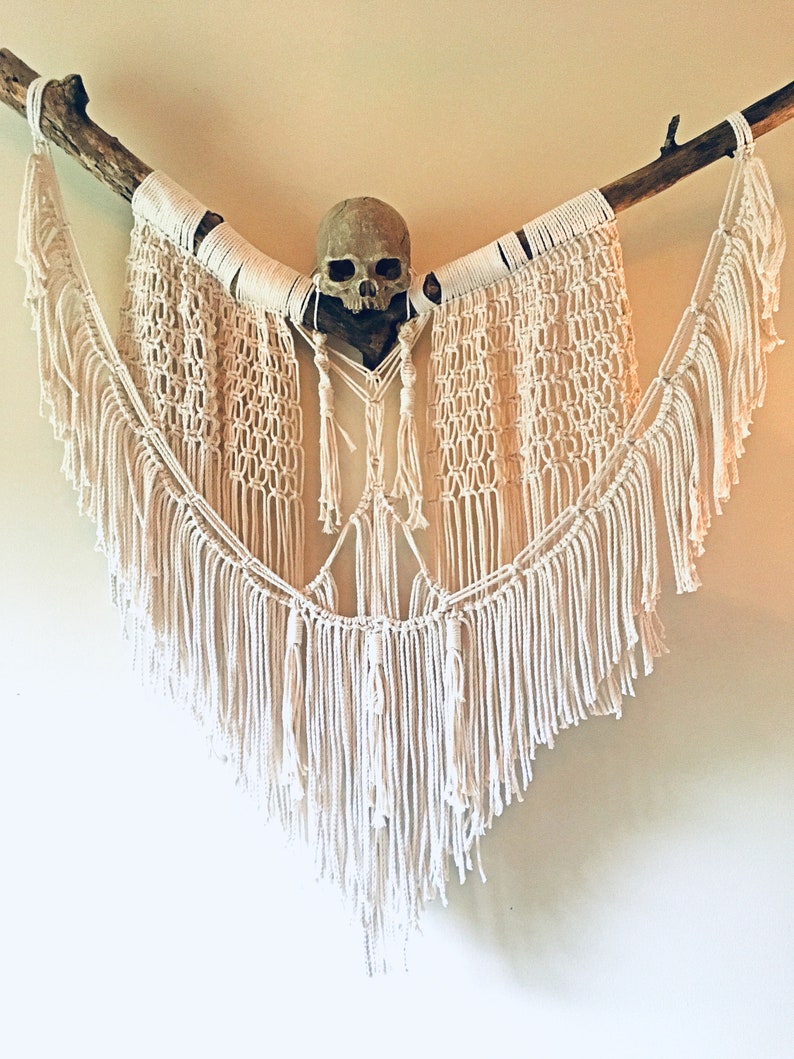 Skull Macrame - Etsy