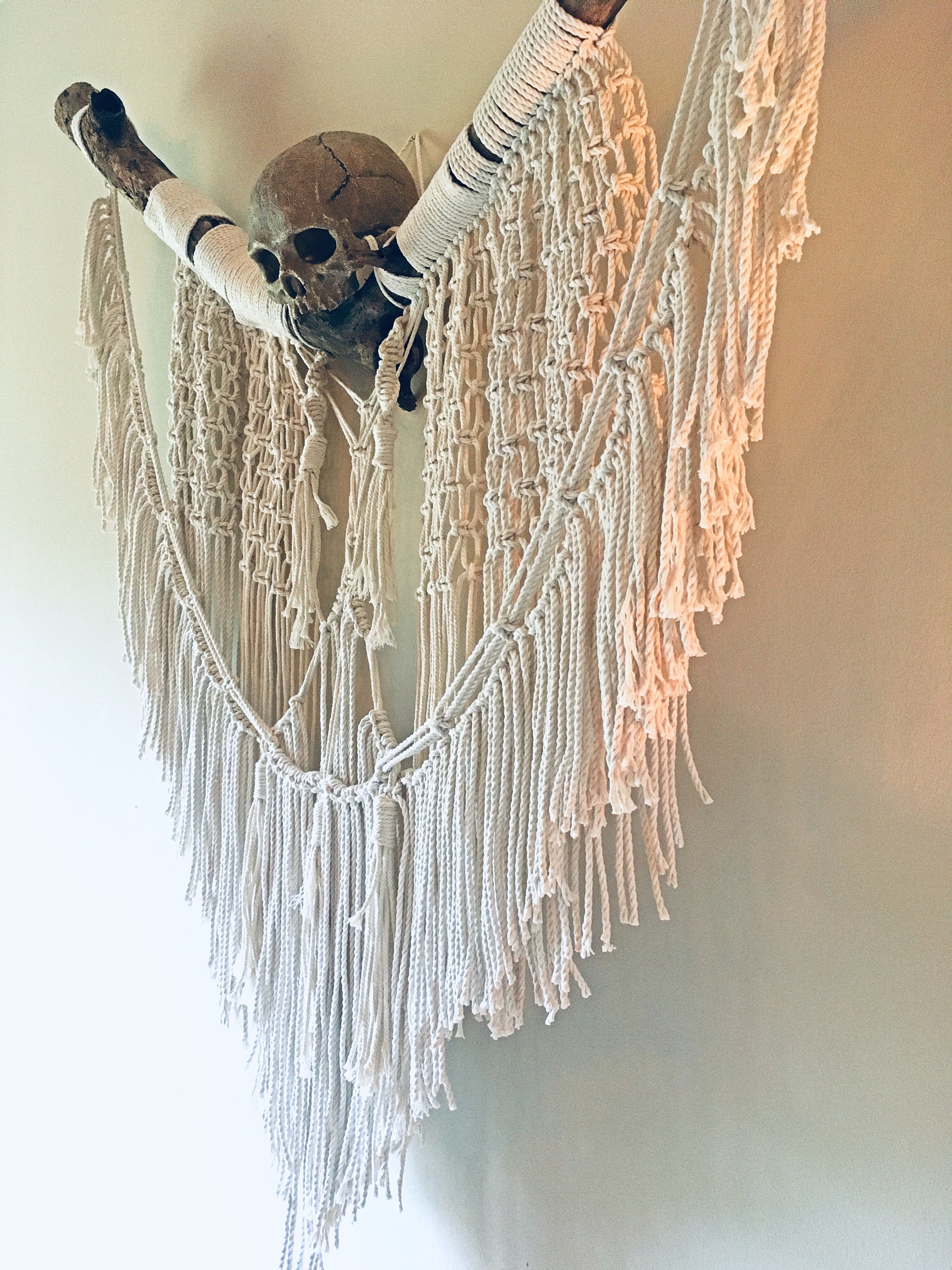 Skull Macrame - Etsy