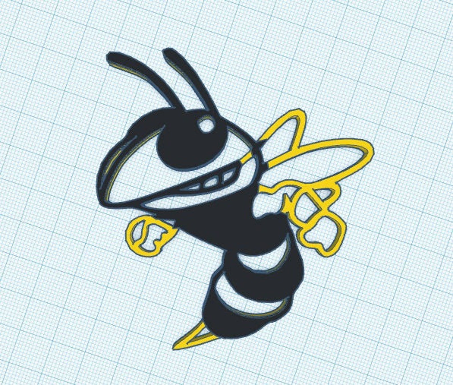 3D Print File STL GT Wasp / Yellow Jacket / 2 Files Single and - Etsy ...