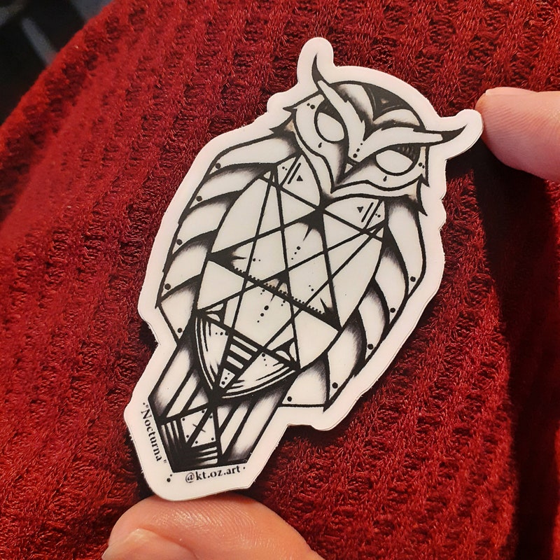 Geometric Owl - Etsy