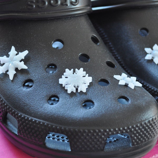 Snowflake Shoes - Etsy