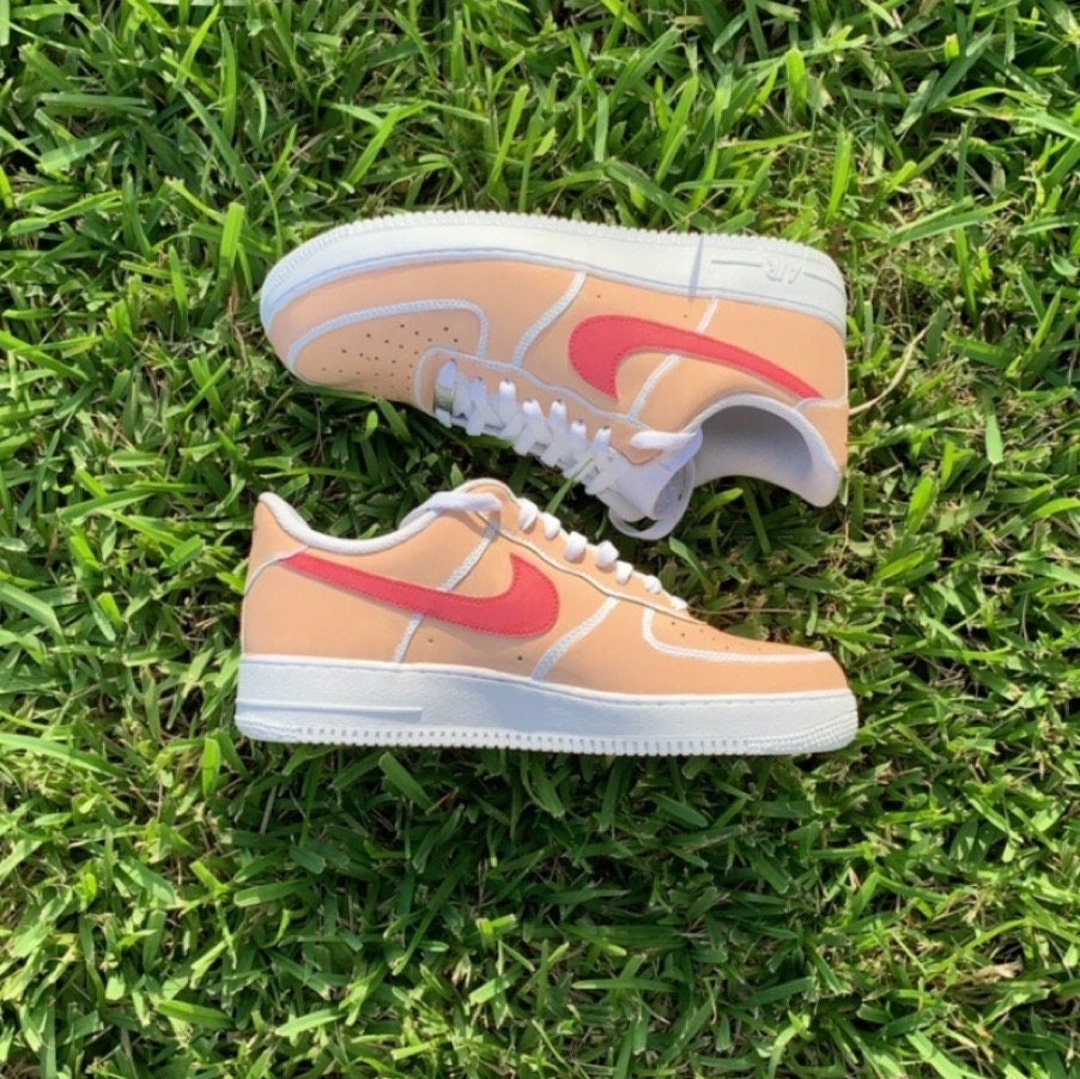 Custom White Air Force 1 - Etsy