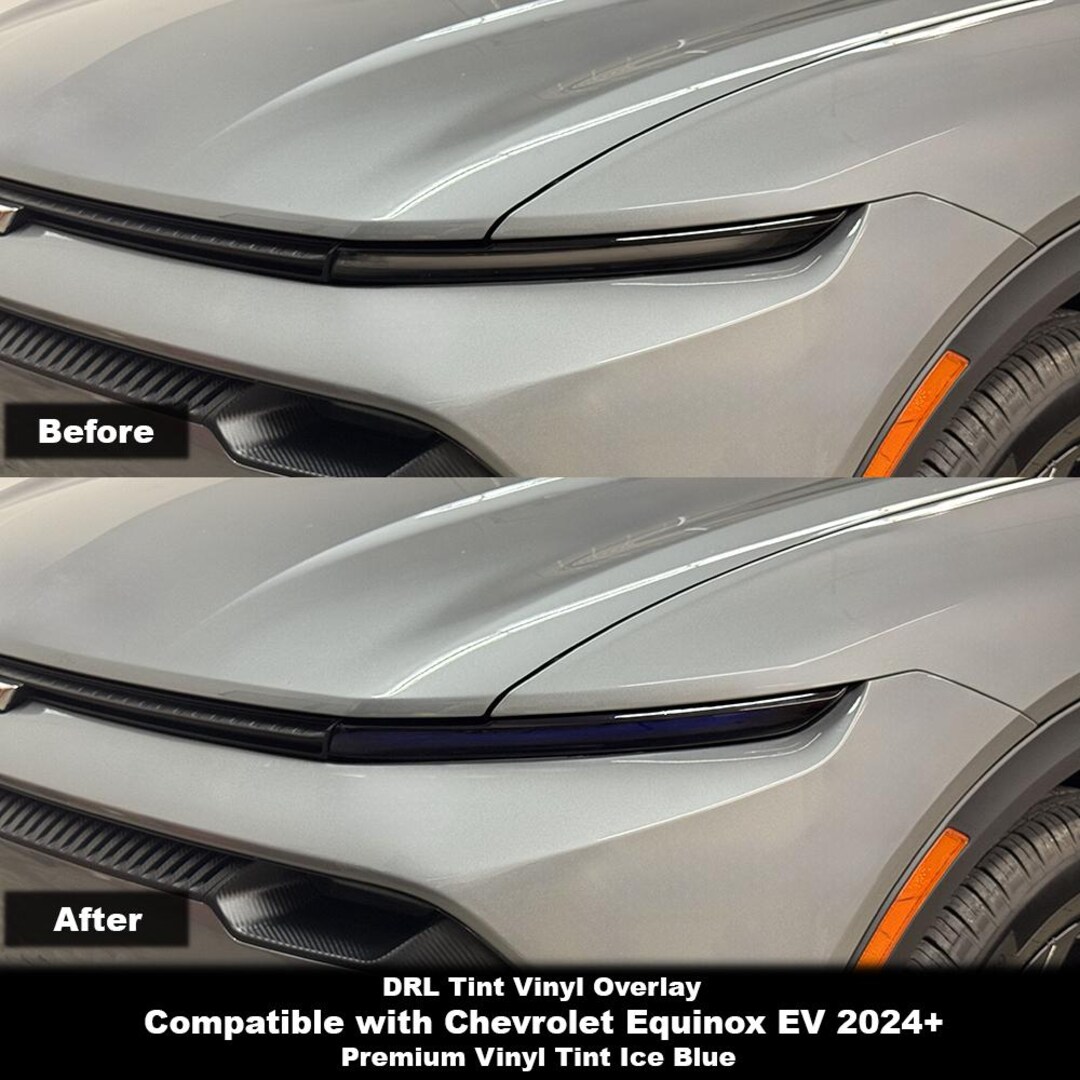 Crux Moto DRL Tint Vinyl Overlay – Ice Blue | Precision Fit for ...