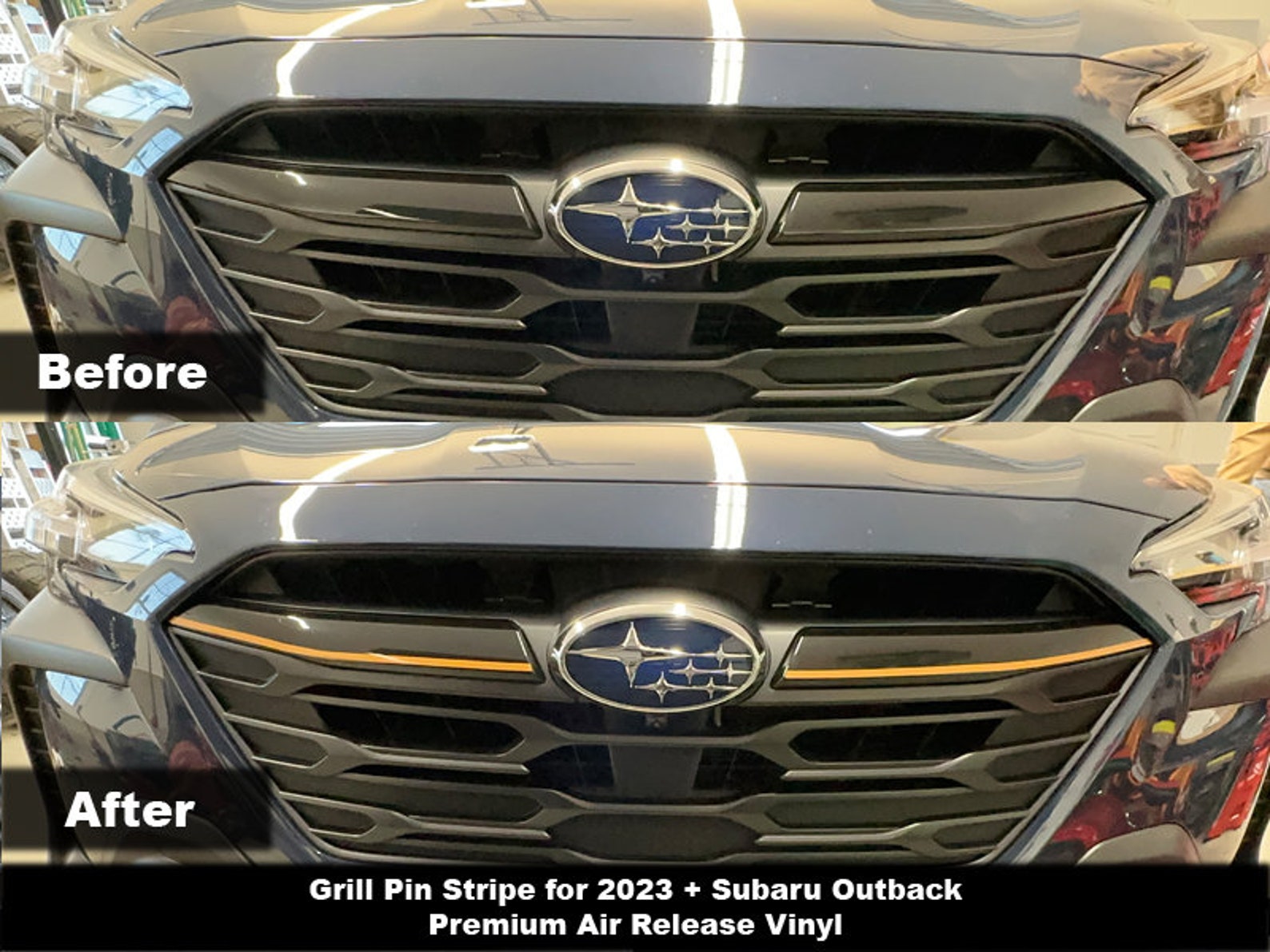 Crux Motorsports Grille Pin Stripe Overlay for 2023 + Subaru Outback - Etsy