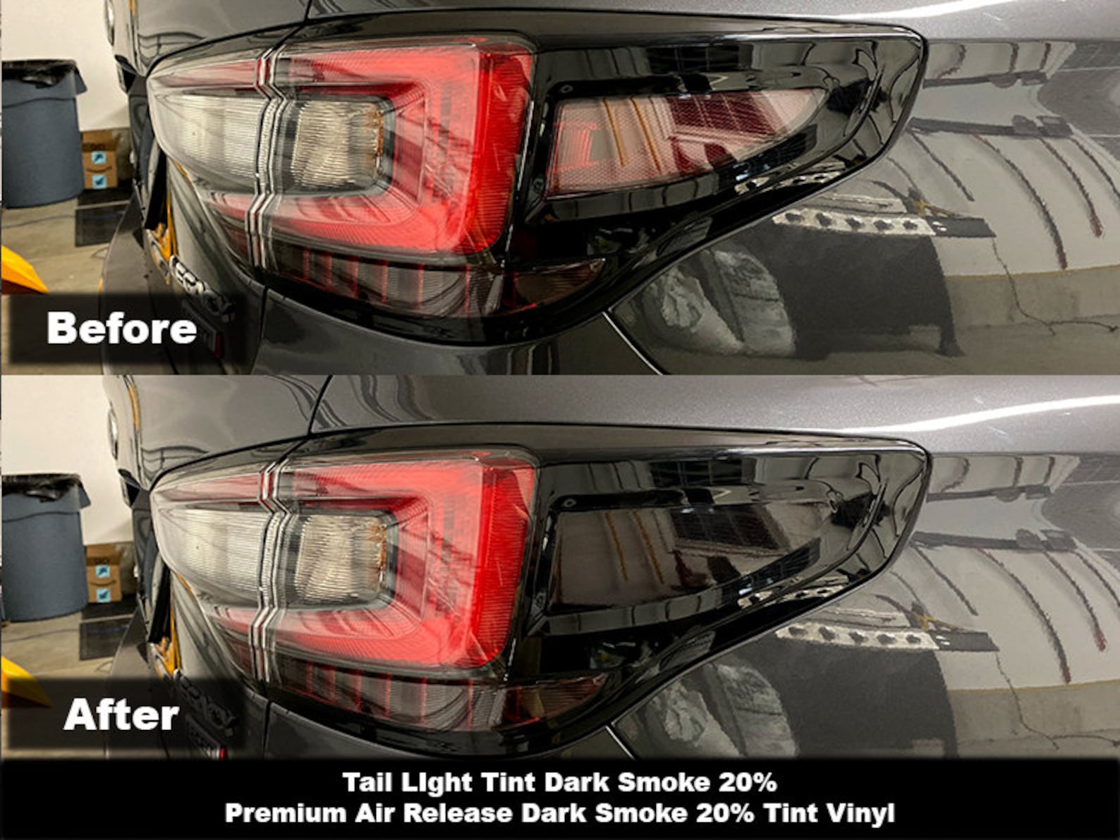 Crux Motorsports Precut Tail Light Tint Dark Smoke 20% for Subaru ...