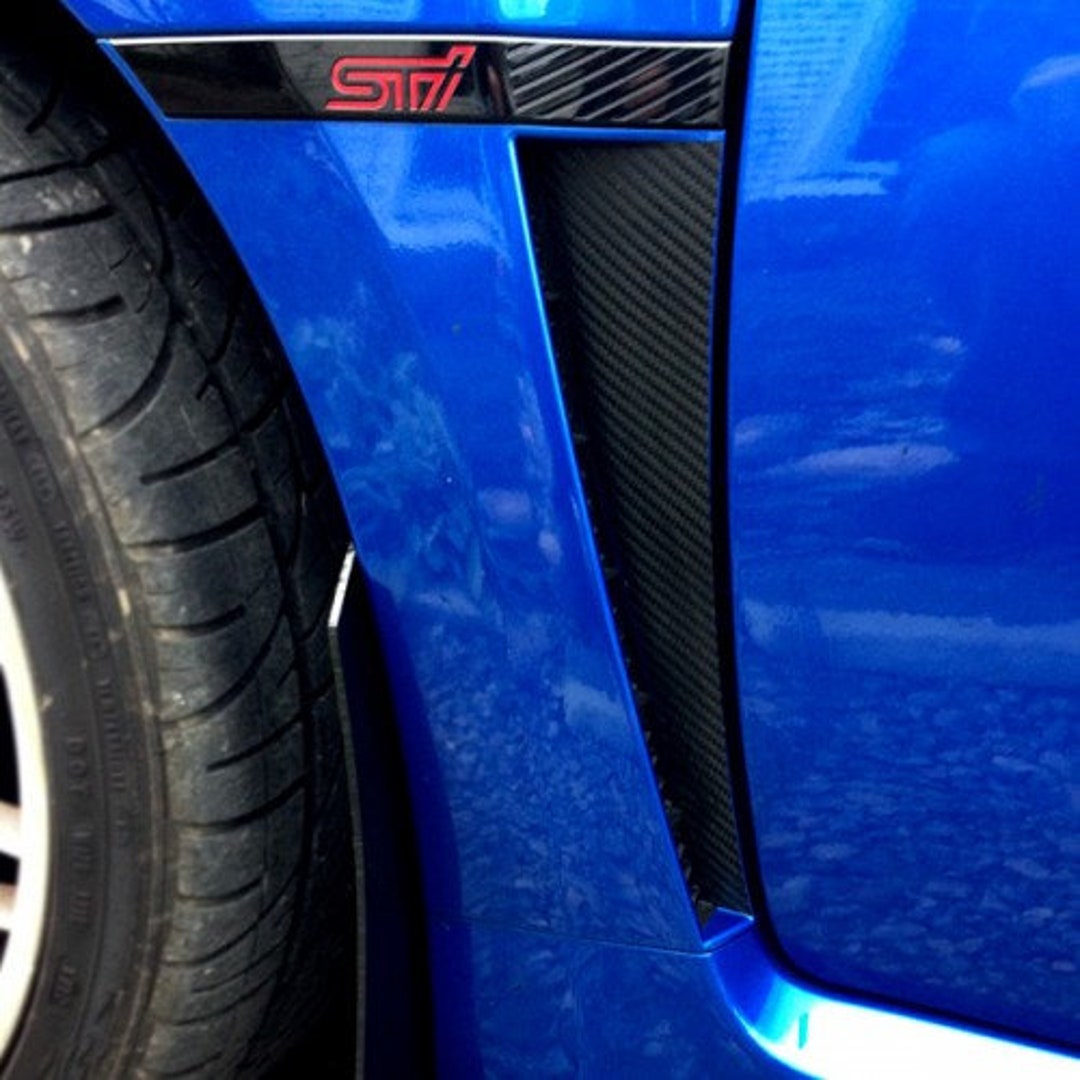 Crux Motorsports Fender Gill Overlay for 2011 - 2014 WRX & 2008 - 2014 ...