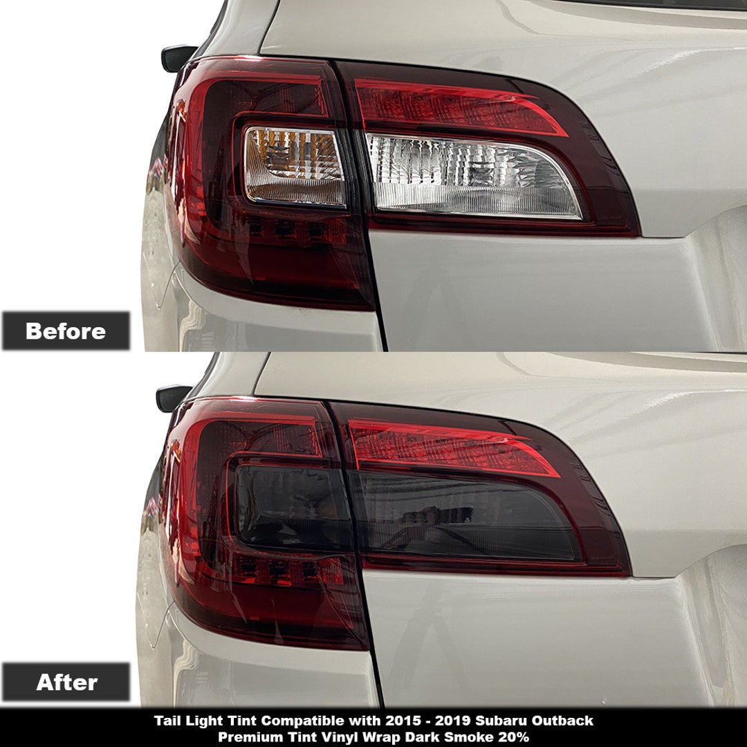 Crux Motorsports Precut Tail Light Tint Dark Smoke 20% for Subaru ...