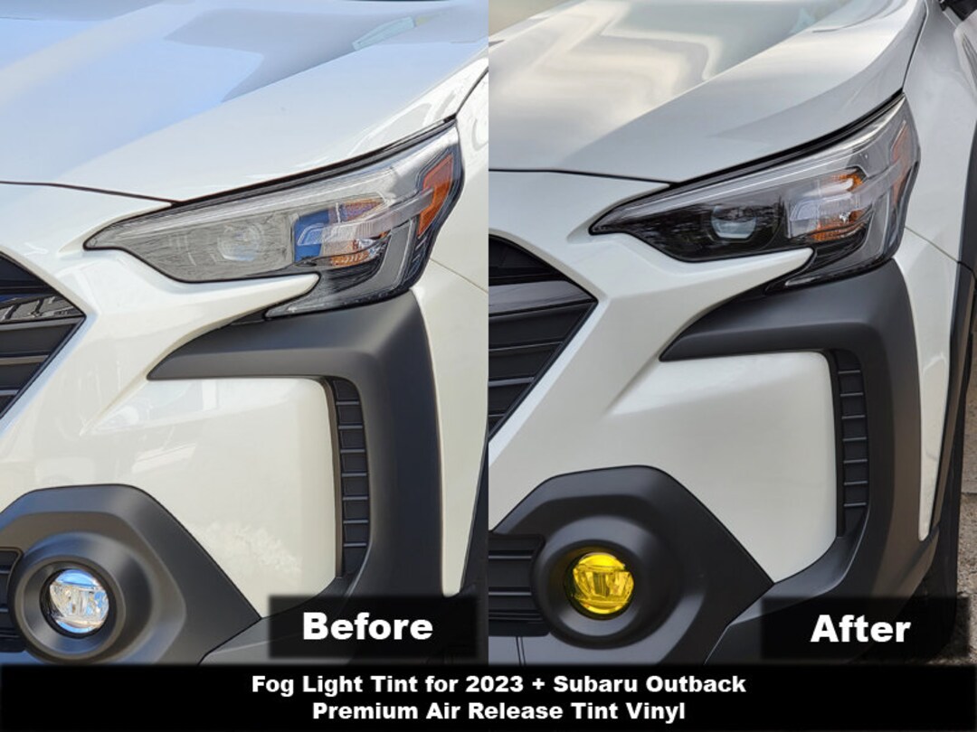 Crux Motorsports Precut Fog Light Tint for Subaru Outback 2023+ - Etsy