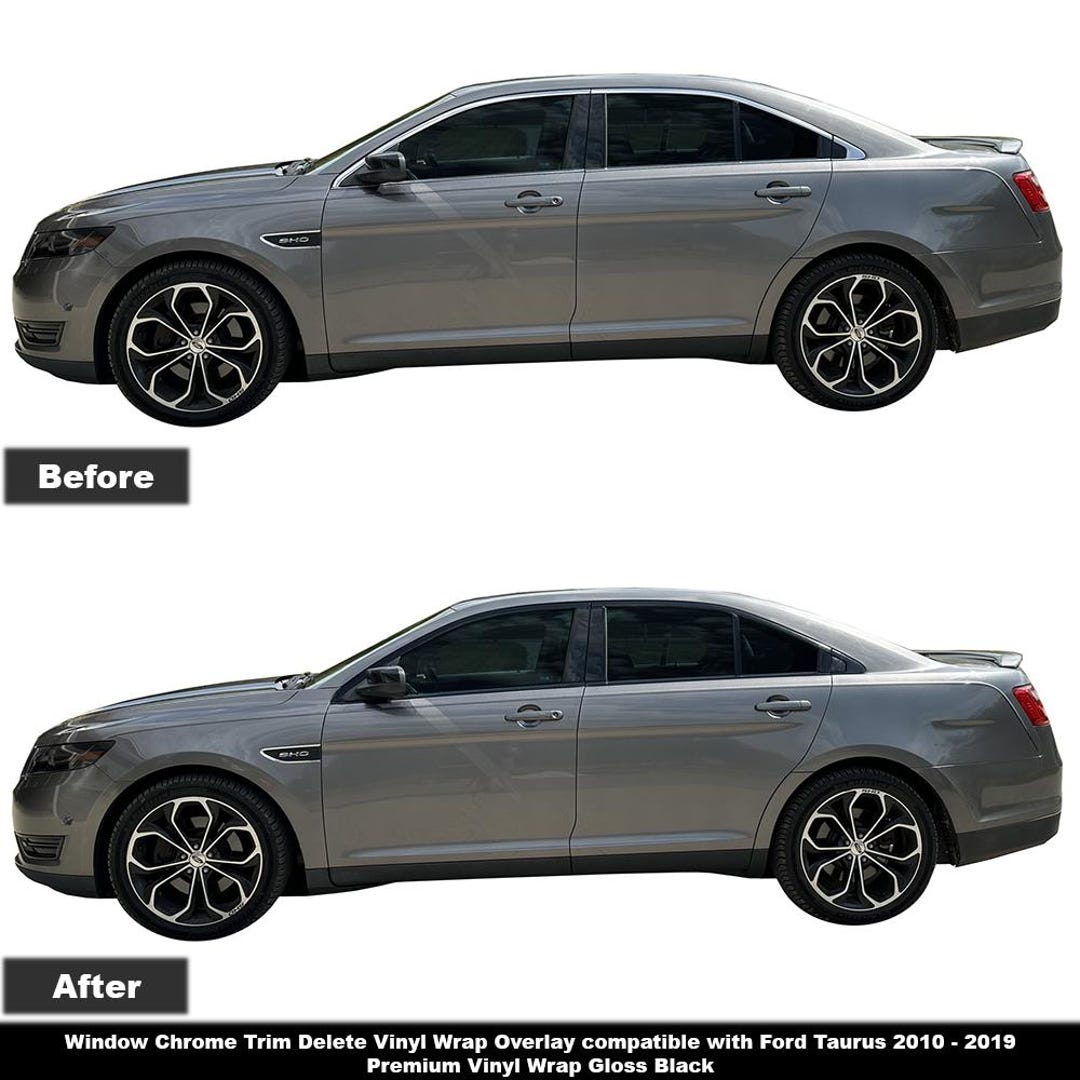 Crux Motorsports Window Chrome Delete Vinyl Wrap Overlay Compatible ...