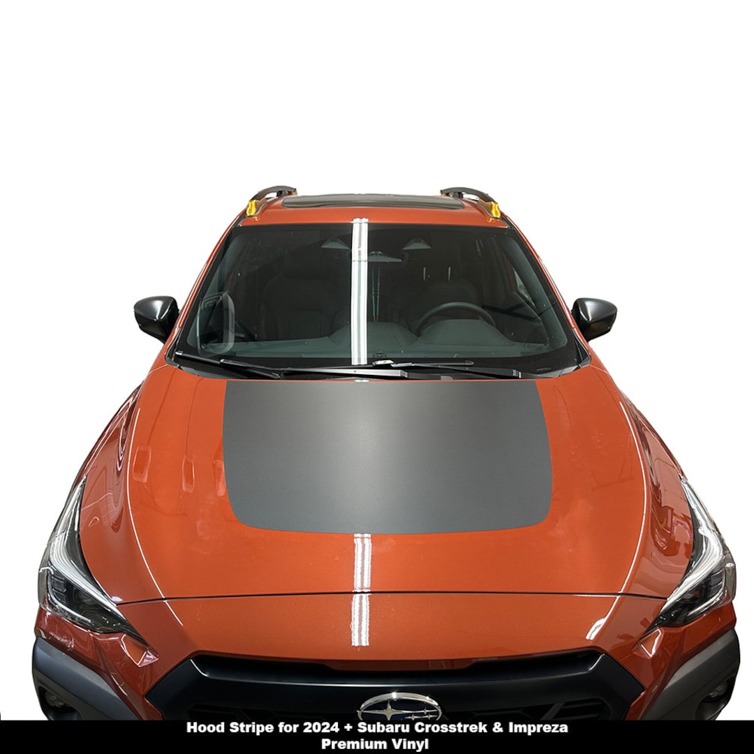 Crux Motorsports Hood Stripe Overlay for 2024 + Subaru Impreza ...