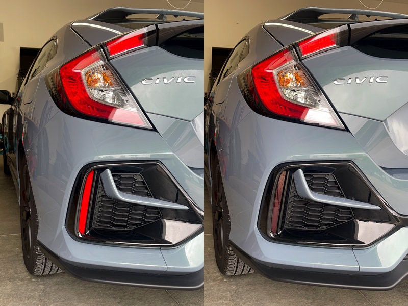 Honda civic sport black emblems store