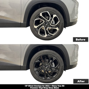 Crux Motorsports Wheel Overlays for 2024+ Chevy Trax RS With 19″ Wheels ...