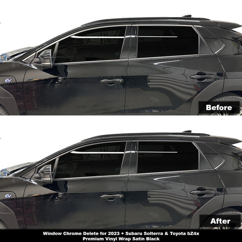 Crux Motorsports Window Chrome Delete Overlay for 2023 + Subaru ...