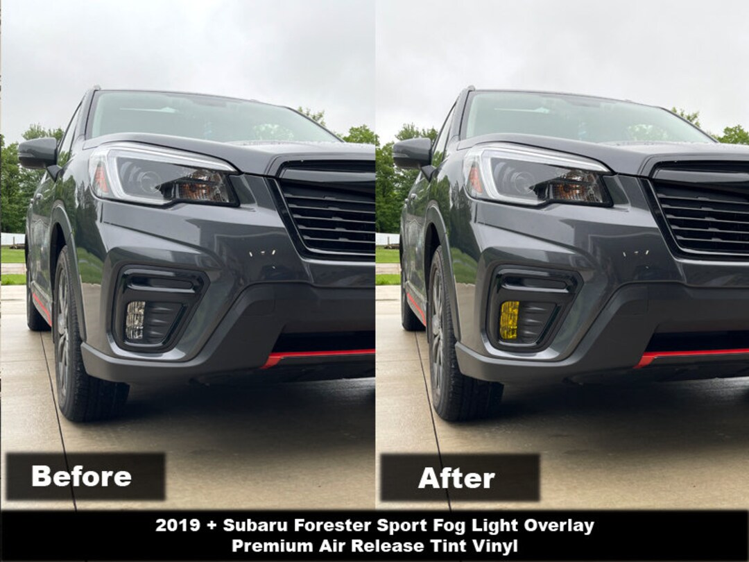 Crux Motorsports Precut Fog Light Tint Kit for 2019 - 2021 Subaru ...