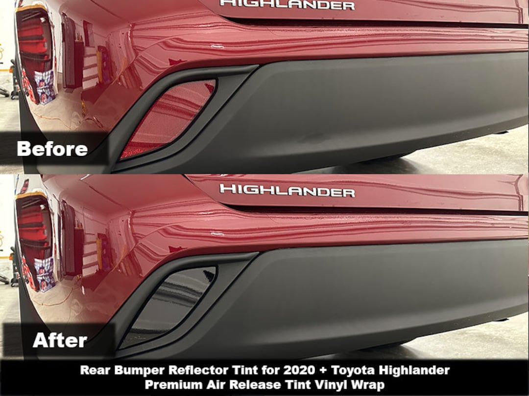 Crux Motorsports Rear Bumper Reflector Tint for 2020 + Toyota ...