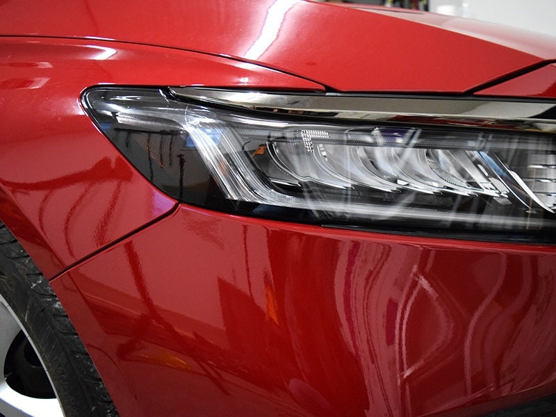 Crux Moto Headlight Tint Overlay for 2018 - 2022 Accord No Bubbles Air ...