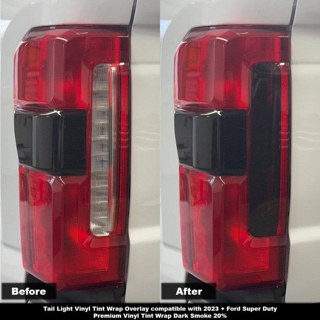 Crux Moto Tail Light Vinyl Tint Overlay – Dark Smoke 20% | Precision ...