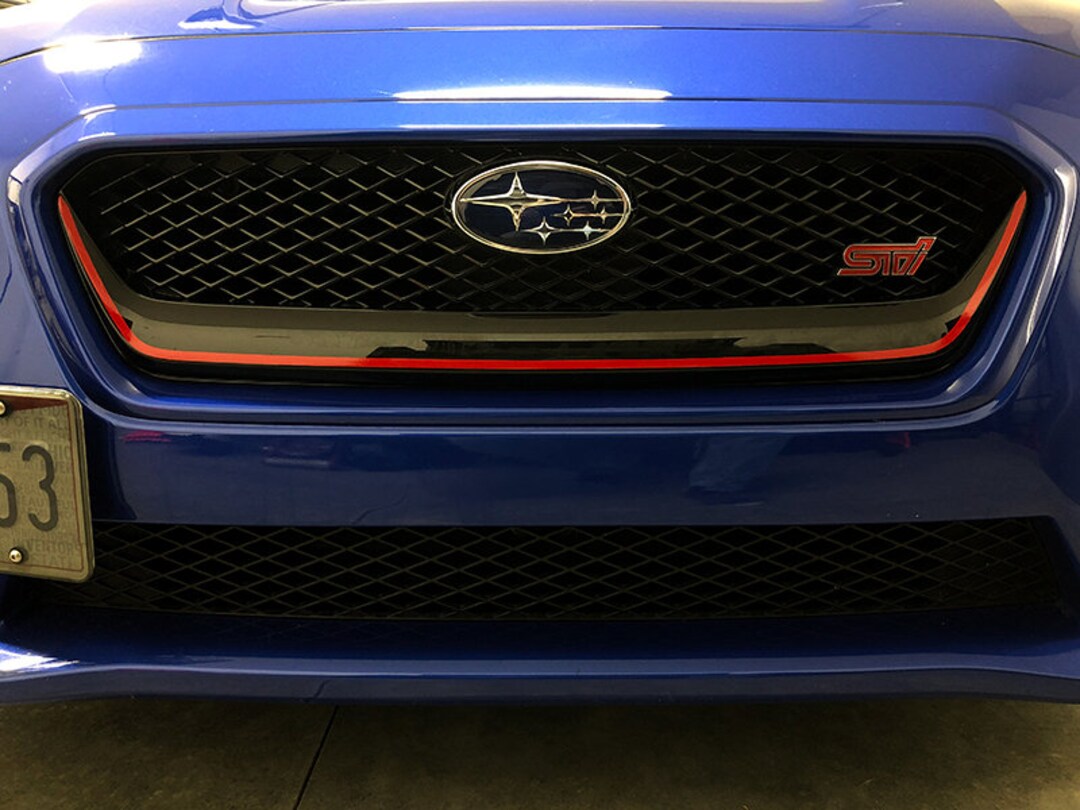 Crux Motorsports Precut Grill Pin Stripe for 2015 - 2017 Subaru WRX ...