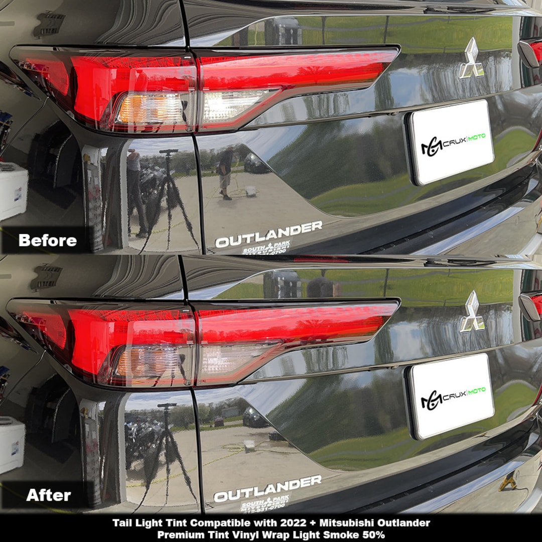 Crux Moto Tail Light Tint Kit for 2022 + Mitsubishi Outlander - Etsy