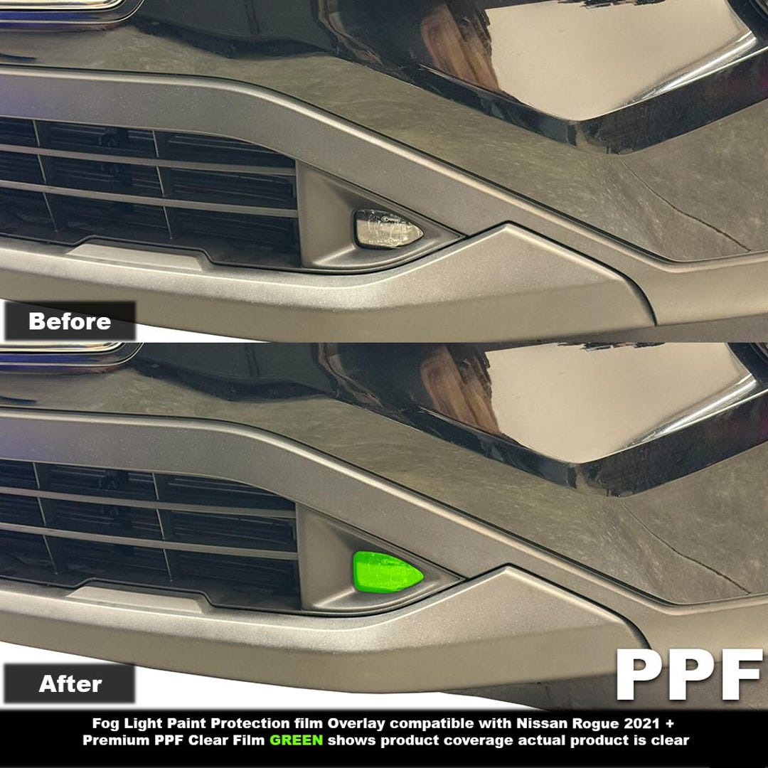 Crux Moto Fog Light PPF Vinyl Overlays – PPF | Precision Fit for Nissan ...