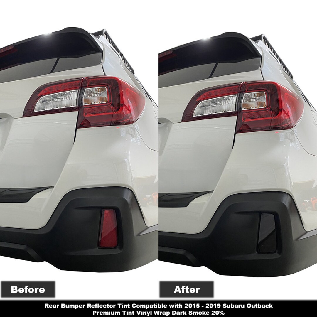Crux Motorsports Bumper Reflector Tint for 2015 – 2019 Subaru Outback ...