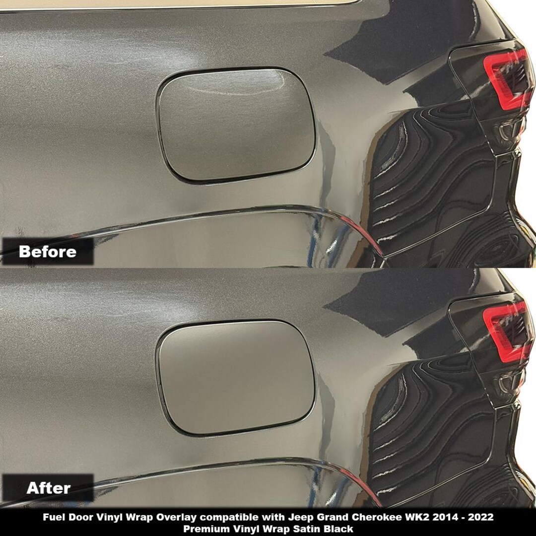 Crux Motorsports Fuel Door Vinyl Wrap Overlay Compatible With Jeep ...