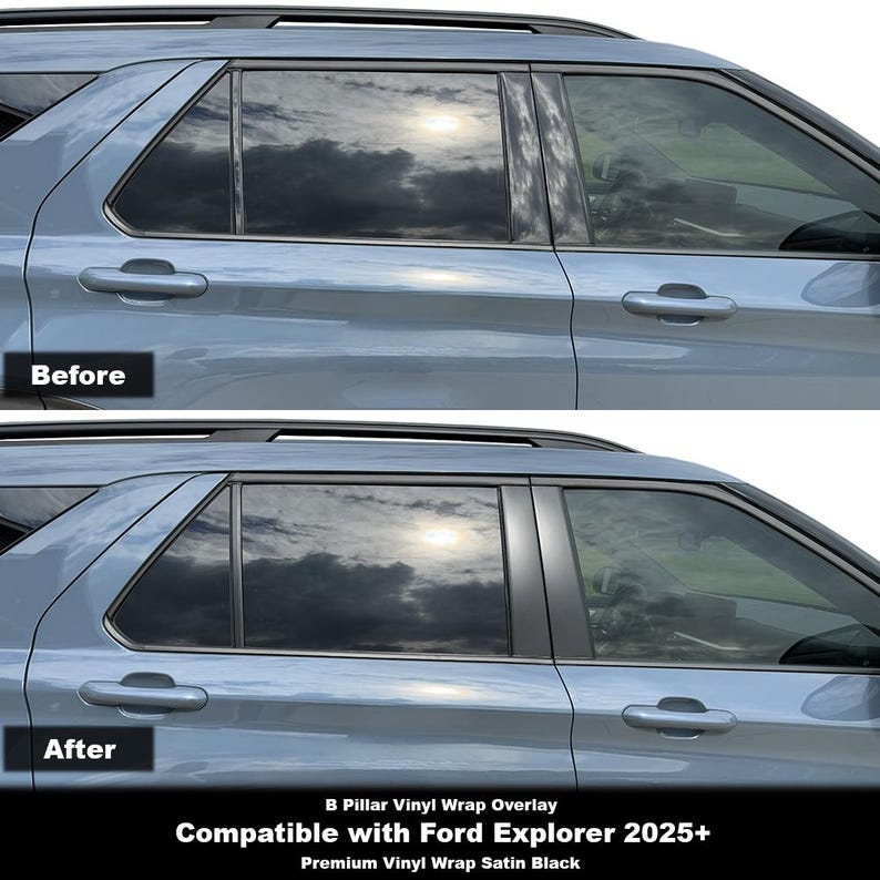 Crux Moto B Pillar Vinyl Wrap Overlay | Precision Fit Compatible With ...