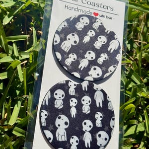 Studio Ghibli Car Coasters - Etsy