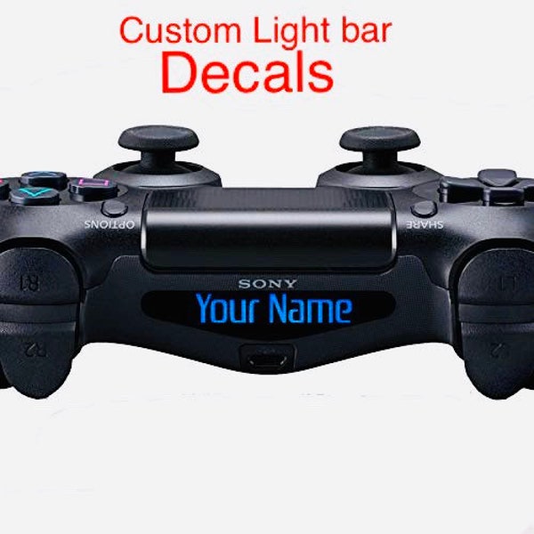 Ps4 Light Bar Decal - Etsy