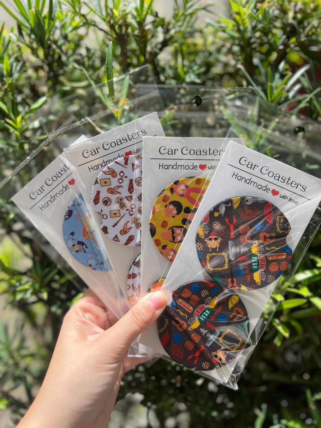 TV Show Car Coasters - Etsy
