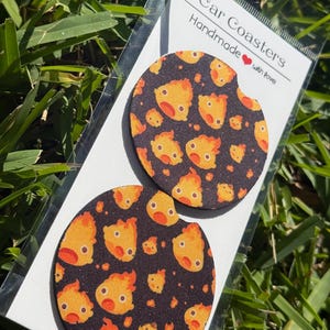 Studio Ghibli Car Coasters - Etsy