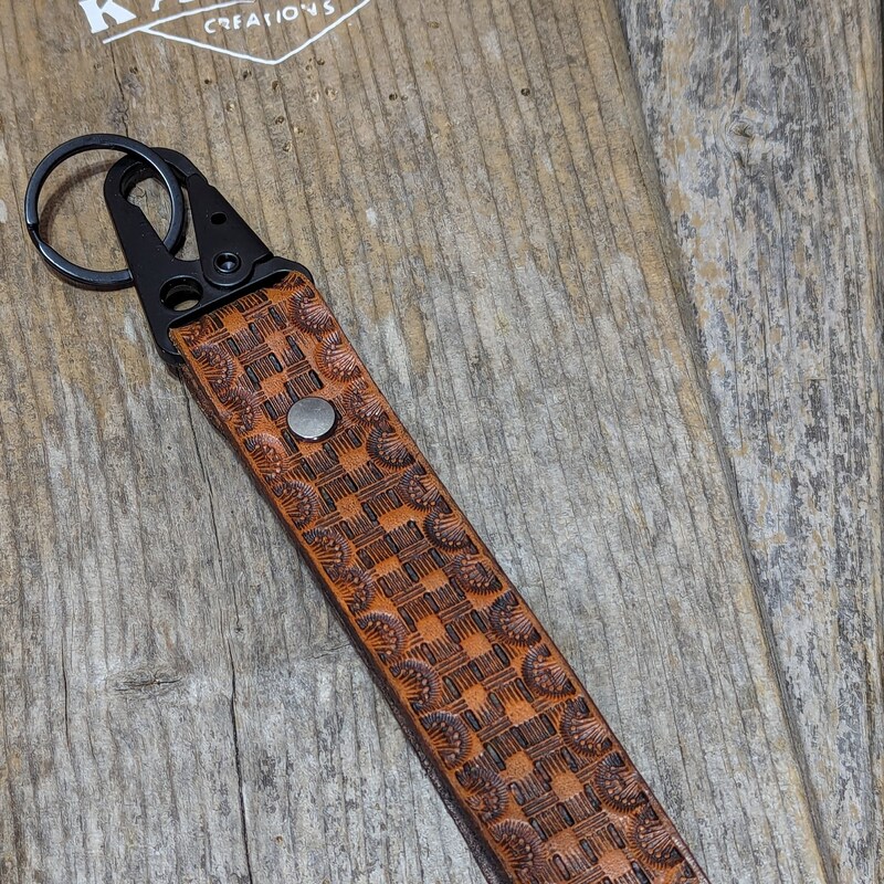Leather Lanyard - Etsy