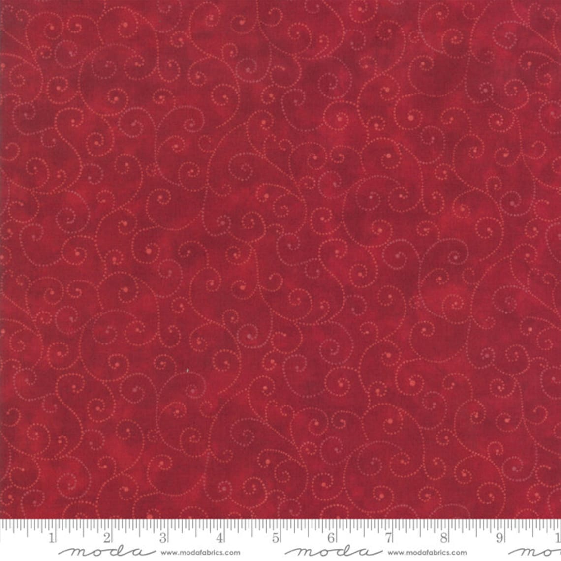 Moda MARBLES SWIRLS Best Red 9908 50 Bty - Etsy