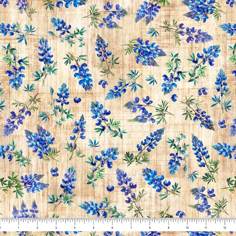 Bluebonnet Fabric - Etsy