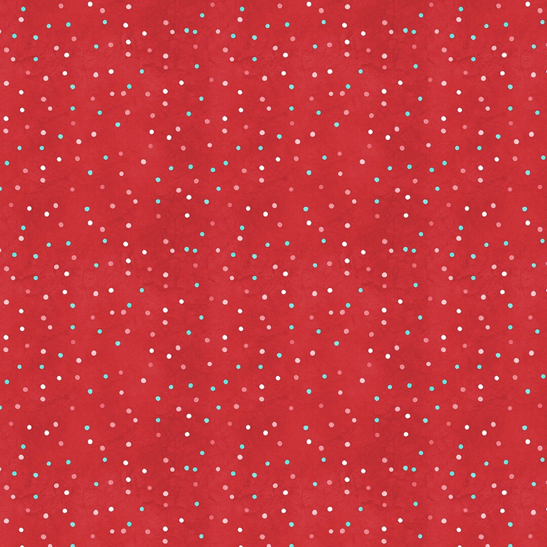 Frost Merry-mints, Red Dot red, Blue Danielle Leone Wilmington Prints ...