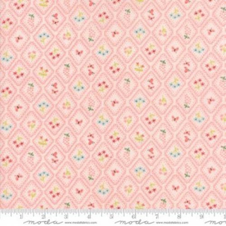 Home Sweet Home Pink by Stacy Isete Hsu for Moda 20576 12 - Etsy