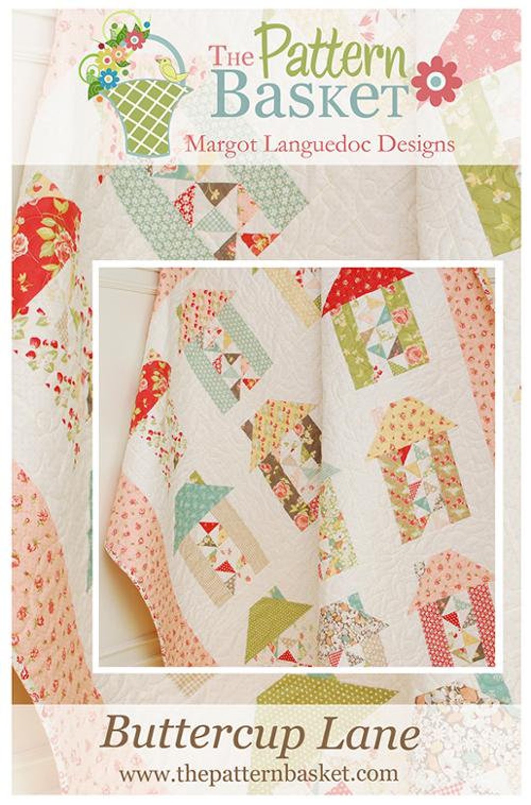 BUTTERCUP LANE Pattern 59.5x66.6 by Pattern Basket, TPB 1704 - Etsy
