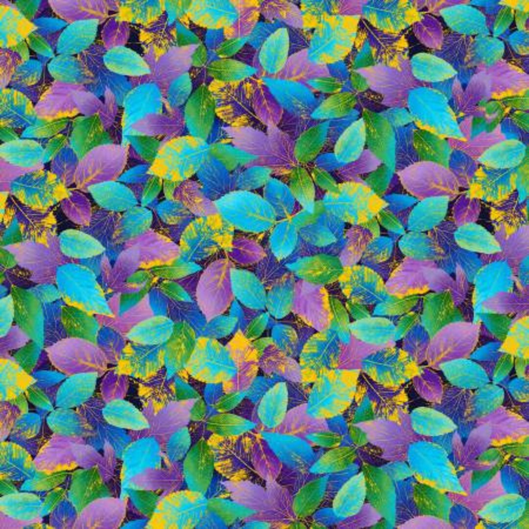 UTOPIA Metallic Blue Leaves Packed by Chong-a Hwang, CM1022-BLUE ...