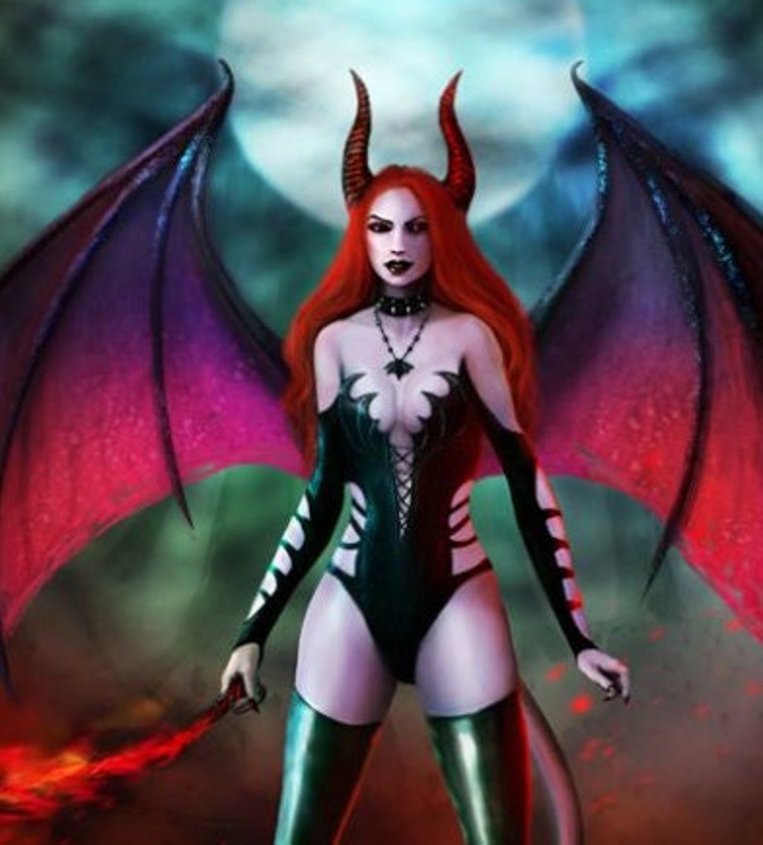 Demoness Shape Shifter Succubus Companion Lover Remote Binding - Etsy