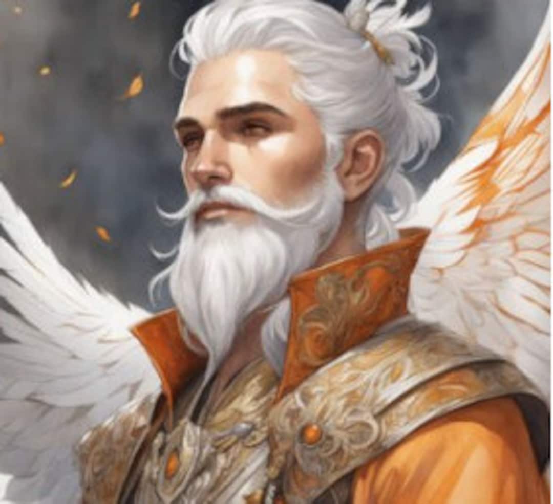 Seraphim Angel Male Spirit Companion/ Remote Binding Tie - Etsy