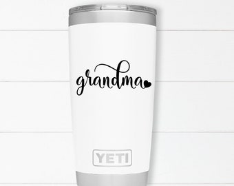 Grandma Bear Vinyl Decal - Etsy